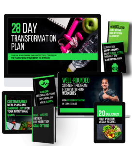 sales page-28 day - VEGAN FIT GUIDE